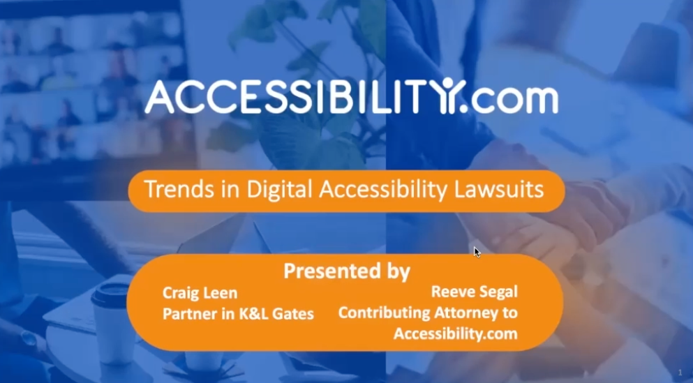 Trends in Digital Accessibility Lawsuits (2022 Report)